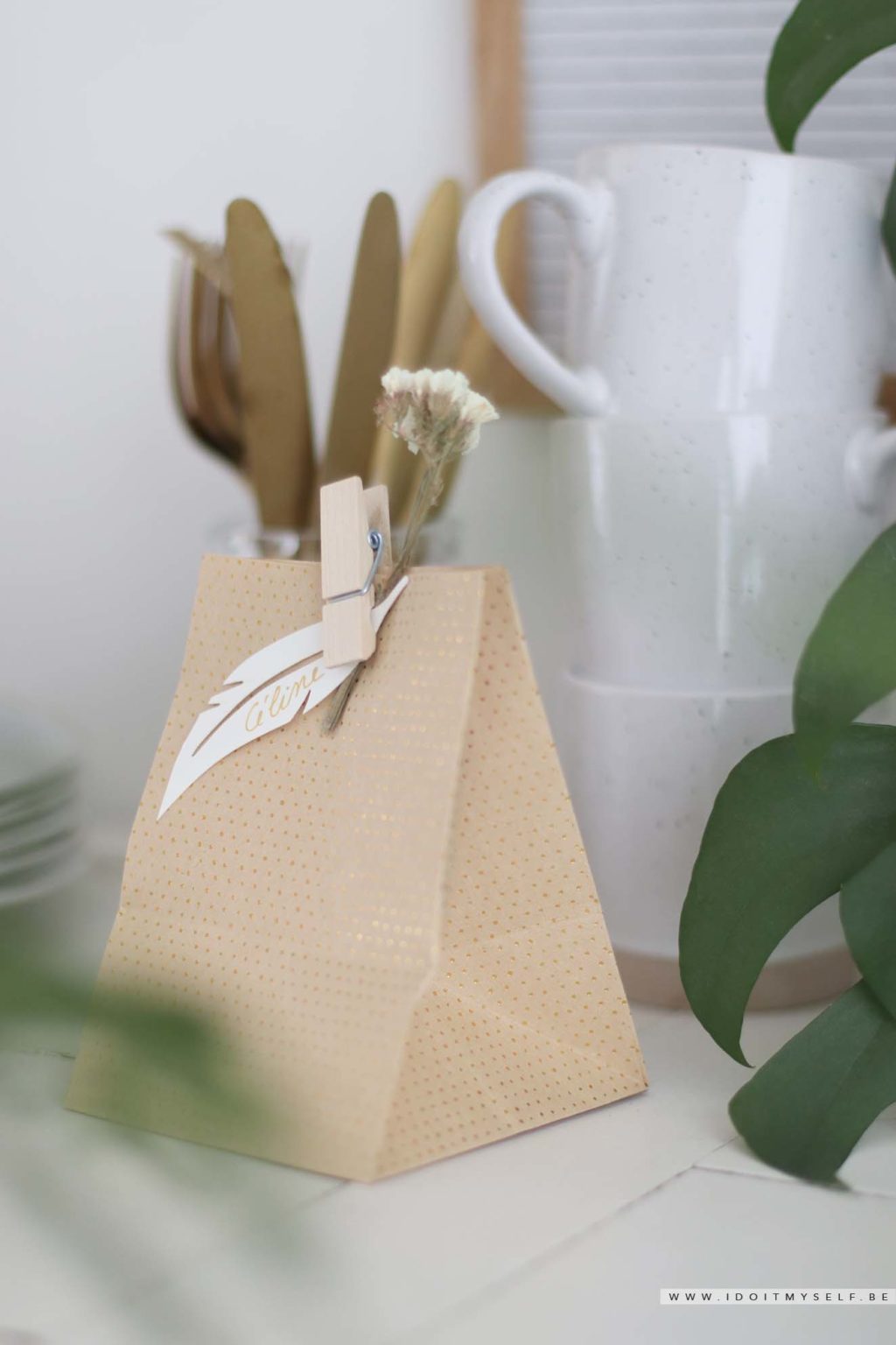 Buffet printanier - DIY déco de table super facile! - I do it myself