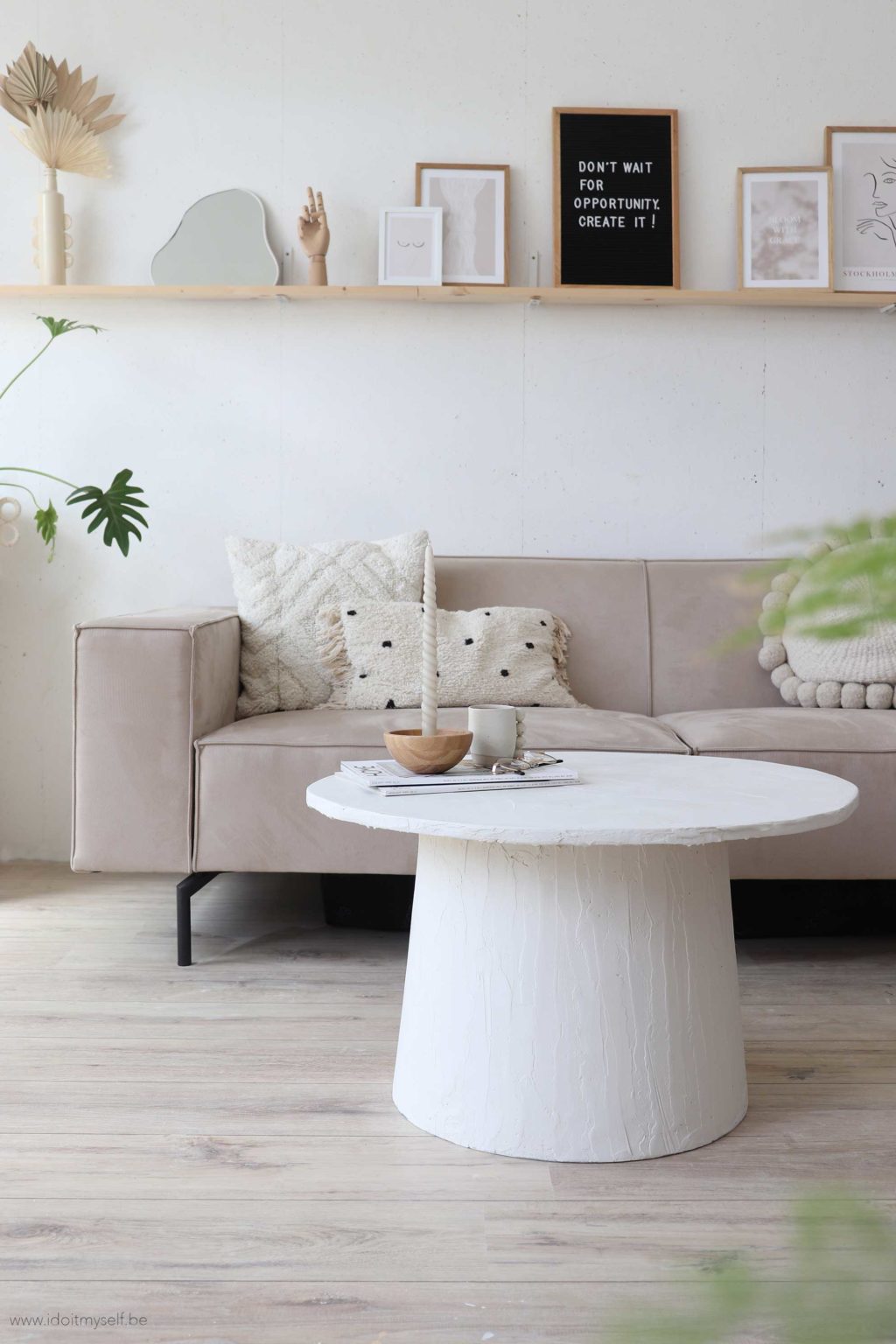 DIY : Table basse effet béton - I do it myself